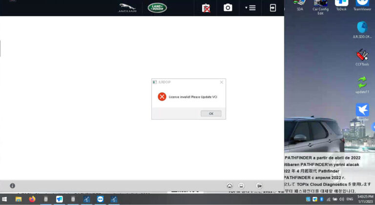 VXDIAG Full JLR DoIP “License Invalid, Update VCI” Solution - VXdiagshop.com