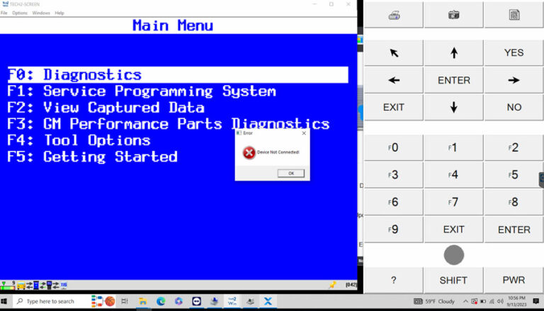 VXDIAG VCX NANO Tech2Win Device Not Connected Solution - VXdiagshop.com